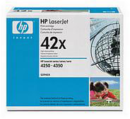 HP 42X Black LaserJet Print Cartridge (20,000 pages) - Q5942X