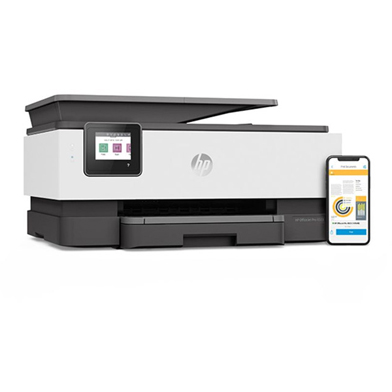 HP OfficeJet Pro 8023 A4 Colour All-in-One Inkjet Printer - 1KR64B
