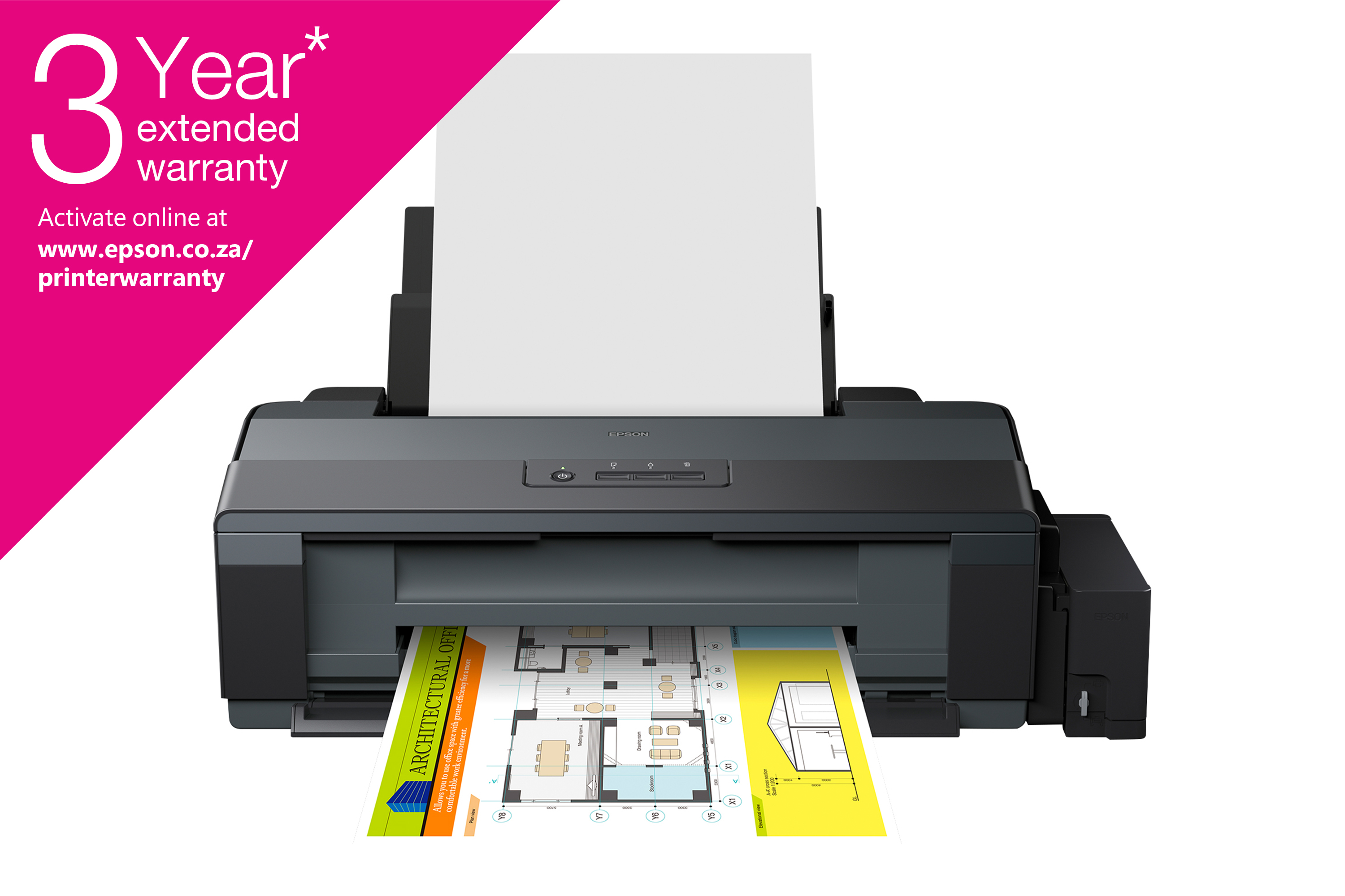 Epson L1300 A3 Colour Inkjet Printer - C11CD81403