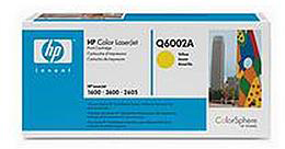 HP Yellow Toner Cartridge (2,000 pages) - Q6002A