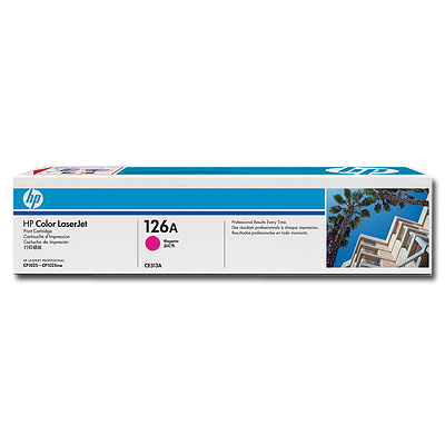 HP CE313A CP1025 126A Magenta Toner Cartridge (1,000 pages)