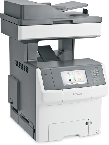 Lexmark X746de A4 Colour Multifunction Laser Printer - PRLE34T5068