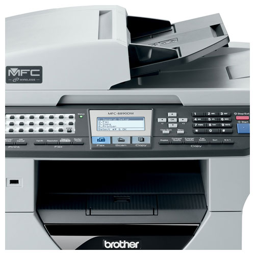 Brother MFC-8890DW A4 Mono Multifunction Laser Printer - MFC8890DWZU1
