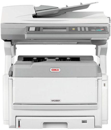OKI MC861DN A3 Colour Multifunction LED Laser Printer - 01318201