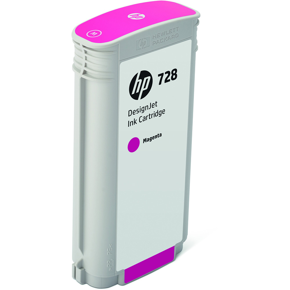 HP HF9J66A 728 Magenta Ink Cartridge (130ml) - HF9J66A