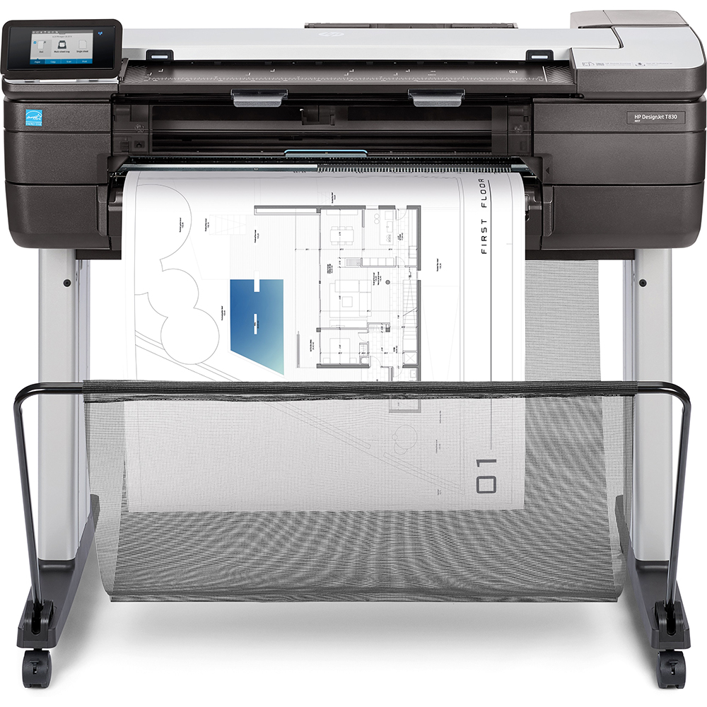 HP Designjet T830 24" A1 Colour Large Format Printer - F9A28A