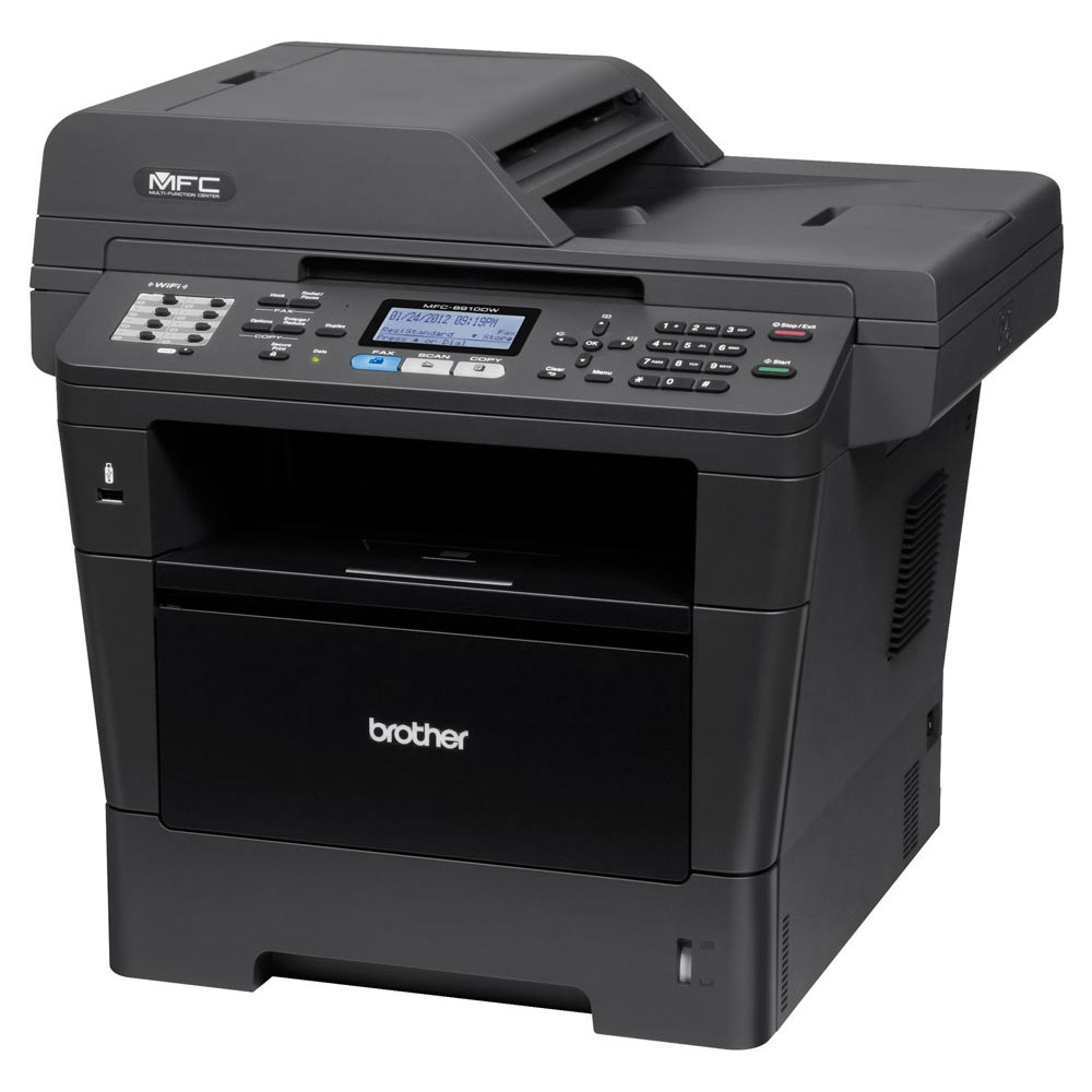 Brother MFC-8910DW A4 Mono Multifunction Laser Printer - MFC8910DW