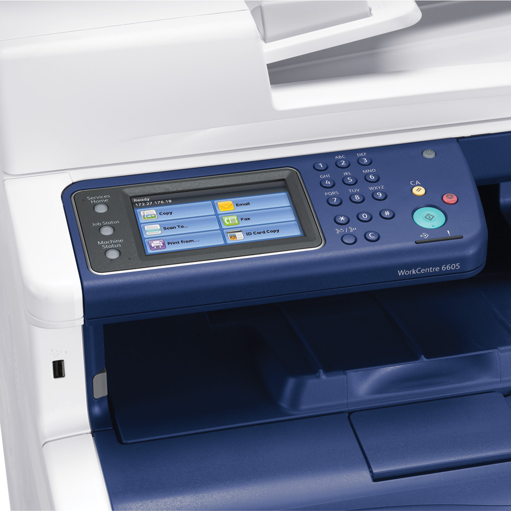 Xerox Workcentre 6605N A4 Colour Multifunction Laser Printer - 6605V_N Xerox Workcentre 6605N A4 Colour Multifunction Laser Printer - 6605V_N